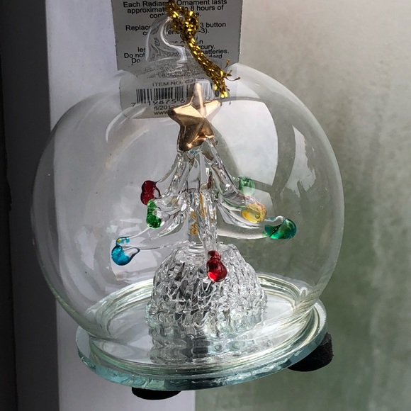 Holiday | Nwot Christmas Ornament With Color Changing Lights | Poshmark